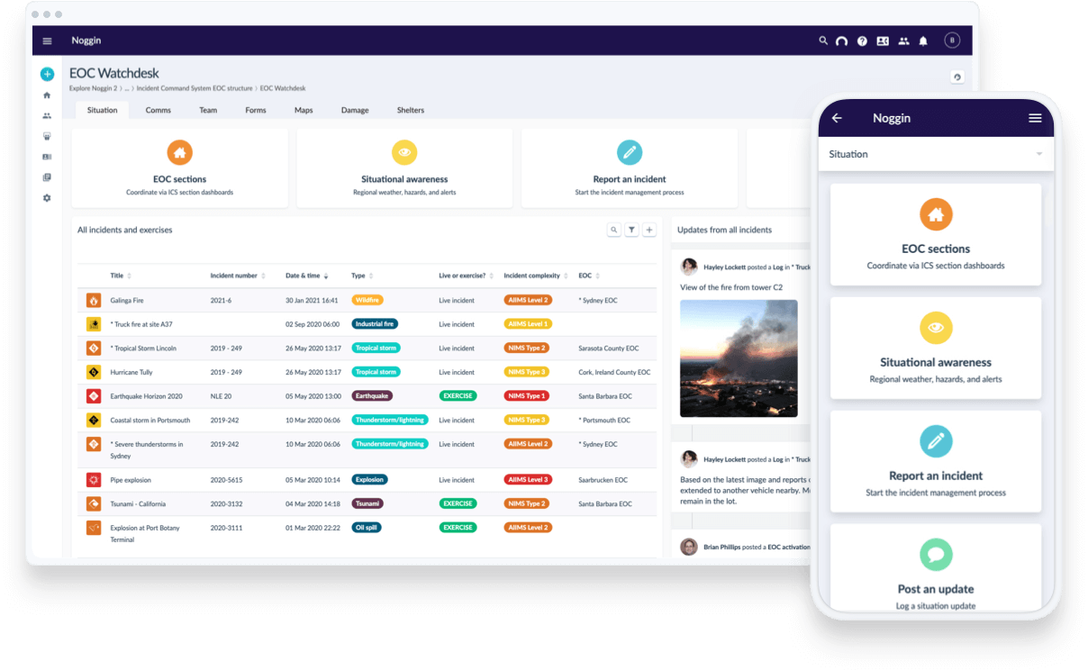 Noggin Platform | Integrated Resilience Management Software